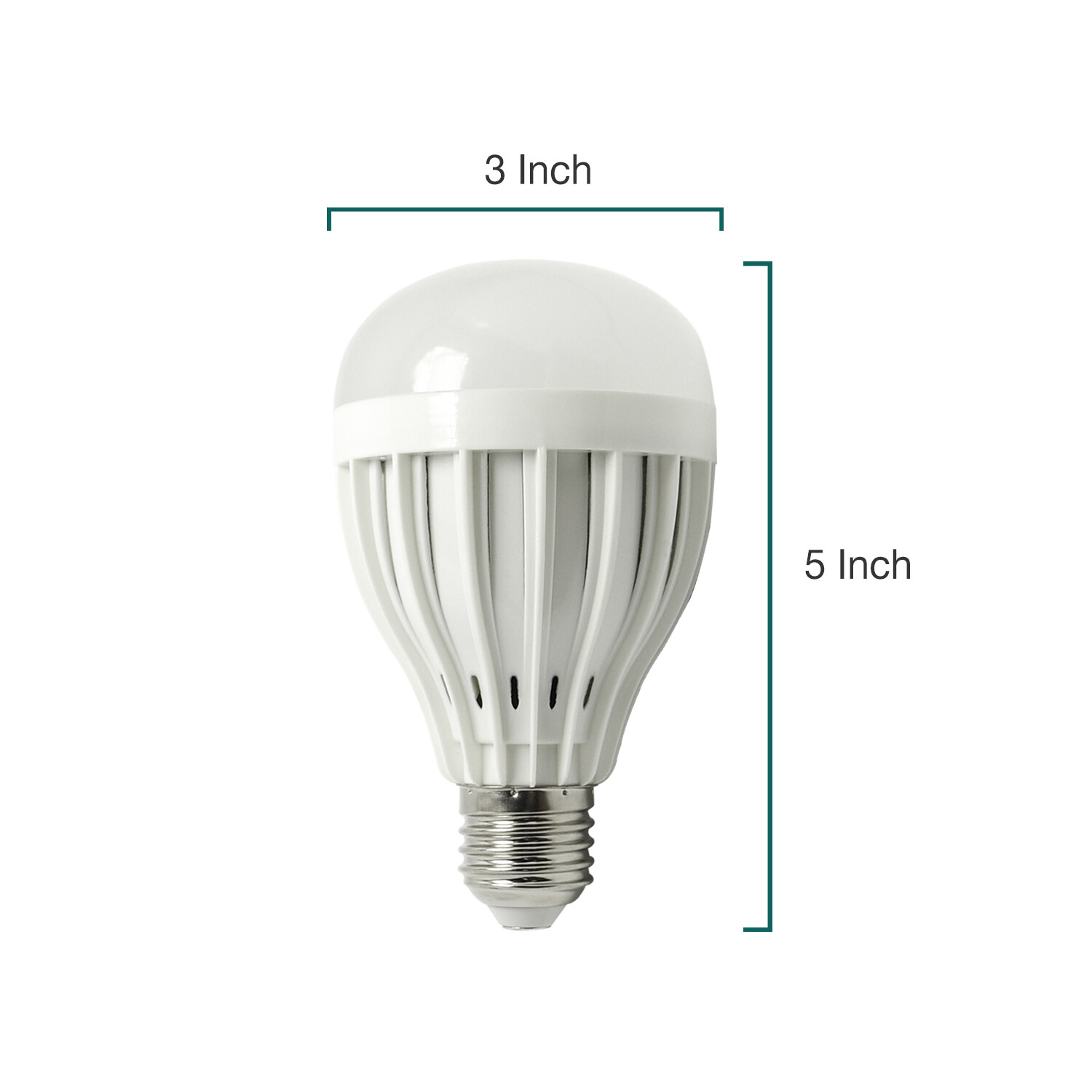 LSP [2-Pack] E26 Base, 12W LED Energy Saving Globe Spot Down Light Bulb ...