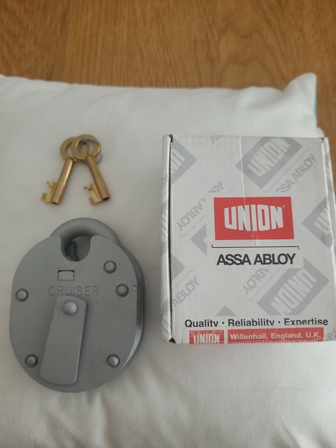 Chubb Heavy Duty Union Cruiser Security Padlock B-1k21 5 Lever 2 Keys ...