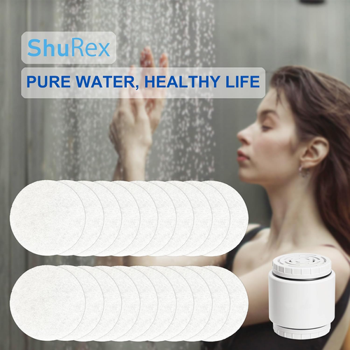 Sediment Pads for Aquabliss HD Multi-Stage Shower Filter Cartridge ...