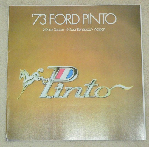 Ford Pinto 1973 Dealer Brochure | eBay