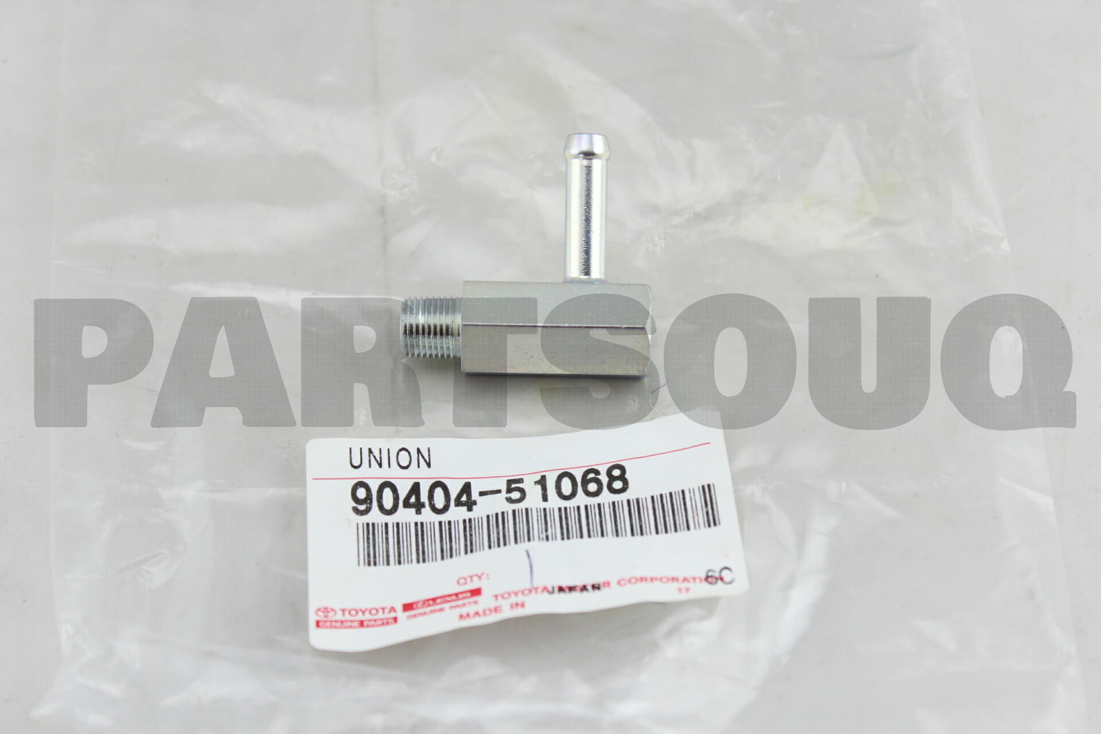 9040451068 Genuine Toyota UNION (FOR REAR AXLE BREATHER HOUSE) 90404 ...