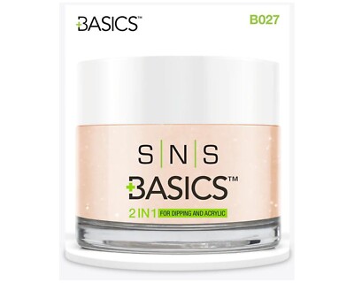 SNS Basics 1 + 1 Matching Dipping and Acrylic Powder ( 1.5 oz ) - B027 ...