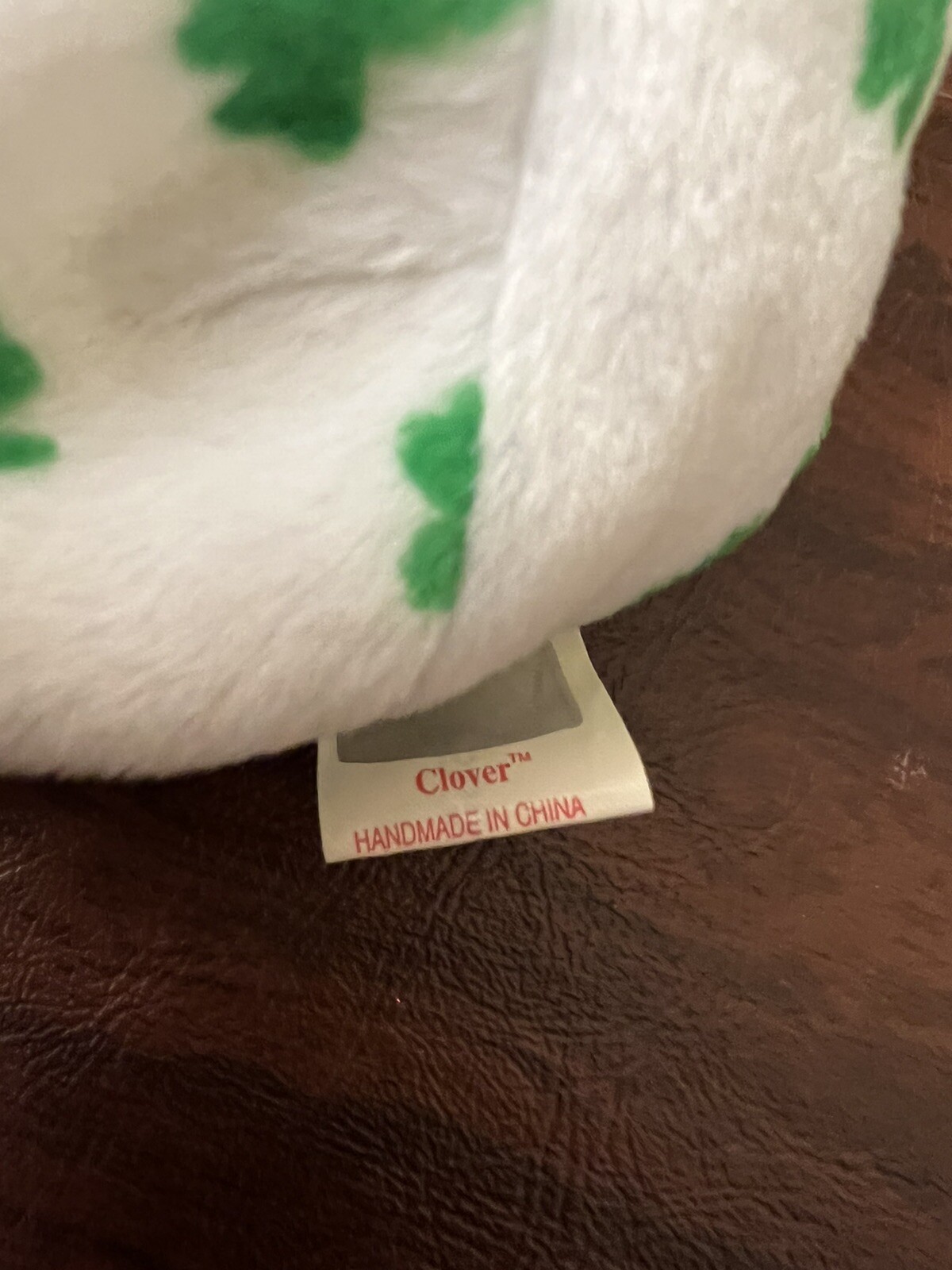 Ty Beanie Baby “Clover” St. Patrick’s Day 7.5-Inch Bear Plush 2001 | eBay