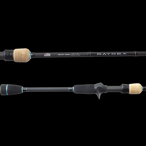 2019 Abu Garcia RAYREX RYX 762SP-H 8-15KG 2 Piece 7'6" Spin Fishing Rod ...