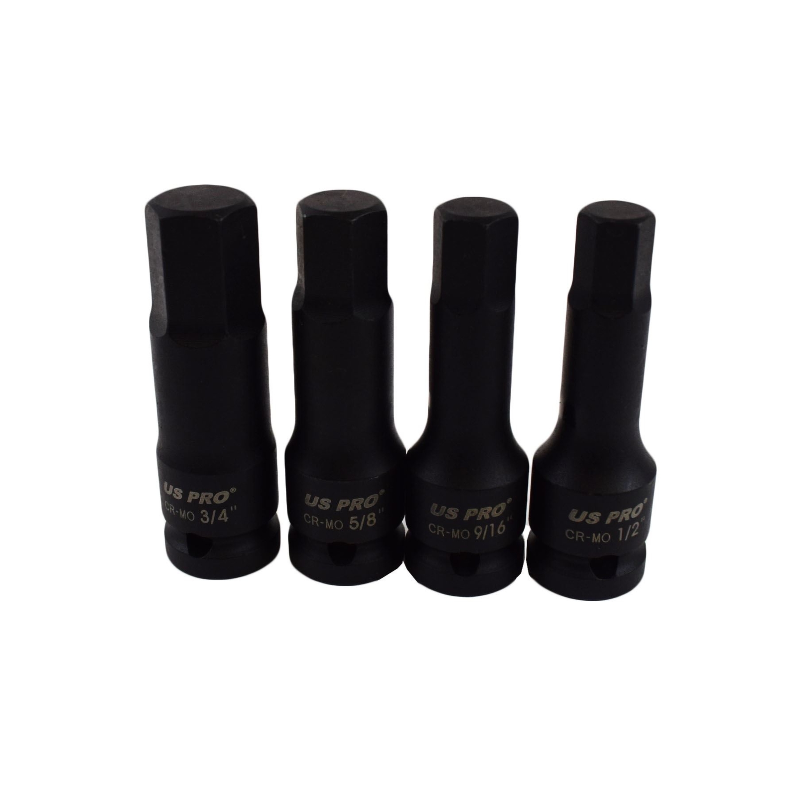 AF Imperial SAE Allen Hex Key Sockets 1/2" Drive Extra Long 1/4" - 3/4 ...