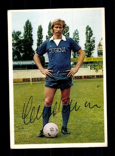 Hans Lindemann Darmstadt 98 Bergmann Sammelbild 1978-79 Orig Sign+ A ...