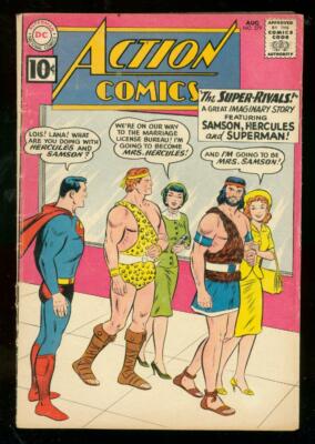 ACTION COMICS #279 1961-SUPERMAN-SAMSON-HERCULES-RARE D VG | eBay