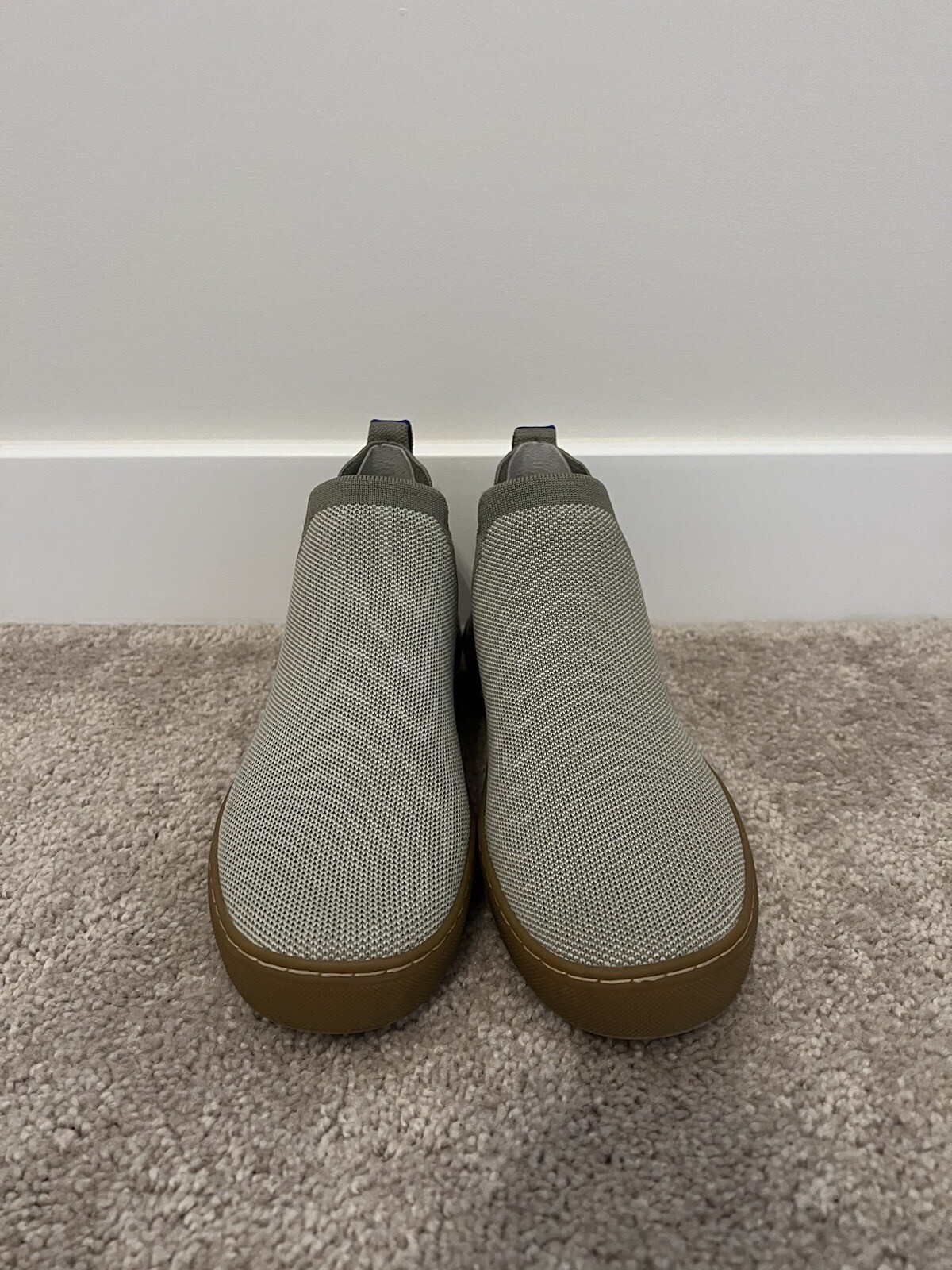 Rothys Women's Chelsea Sneaker Boot Green EUC Size 8 Washable | eBay