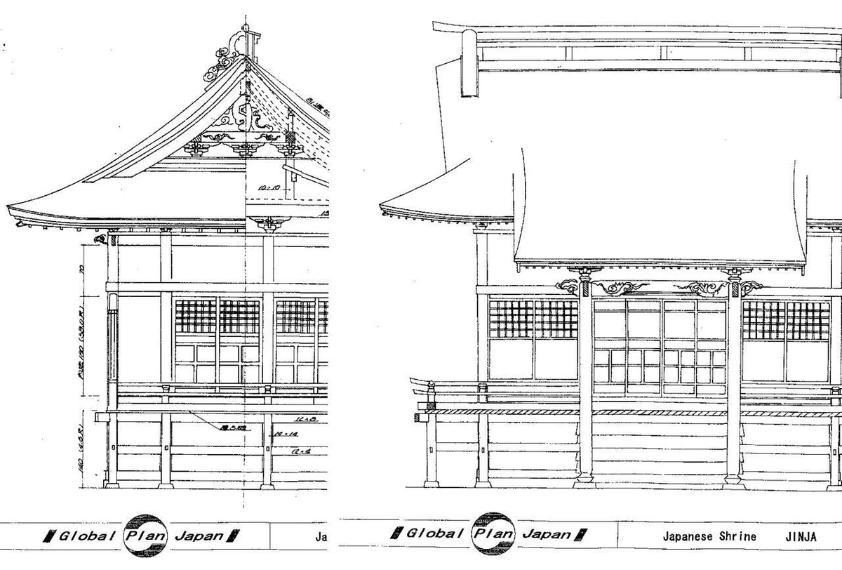 Ancient Japanese Architecture Floor Plans