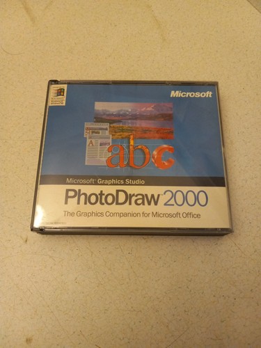Microsoft Graphics Studio Photodraw 2000 Full Version MS Photo Draw 3 ...