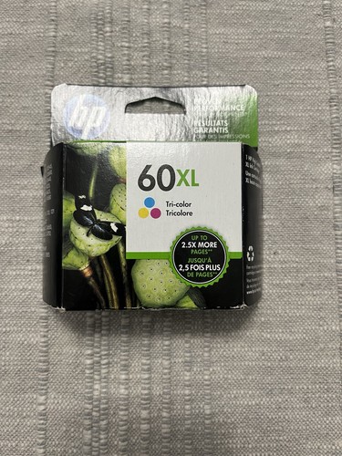 HP GENUINE 60XL TRI-COLOR INK Sealed In Original Box | eBay