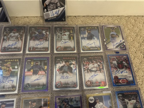 Huge 50 Card Multi Year Topps Chrome AUTO Lot- 44 Rookies- 20 #’d ...