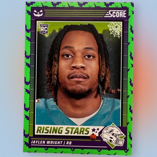 JAYLEN WRIGHT 2024 Score-A-Treat Rising Stars GREEN BATS Rookie Card | eBay