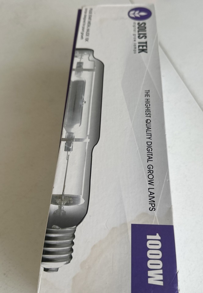 Solis Tek 1000W Metal Halide (Pulse-Start) Digital Lamps QUANTITY 1 New ...
