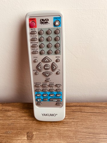 GENUINE ORIGINAL YAKUMO DVD PLAYER REMOTE CONTROL for MASTER DX4 | eBay