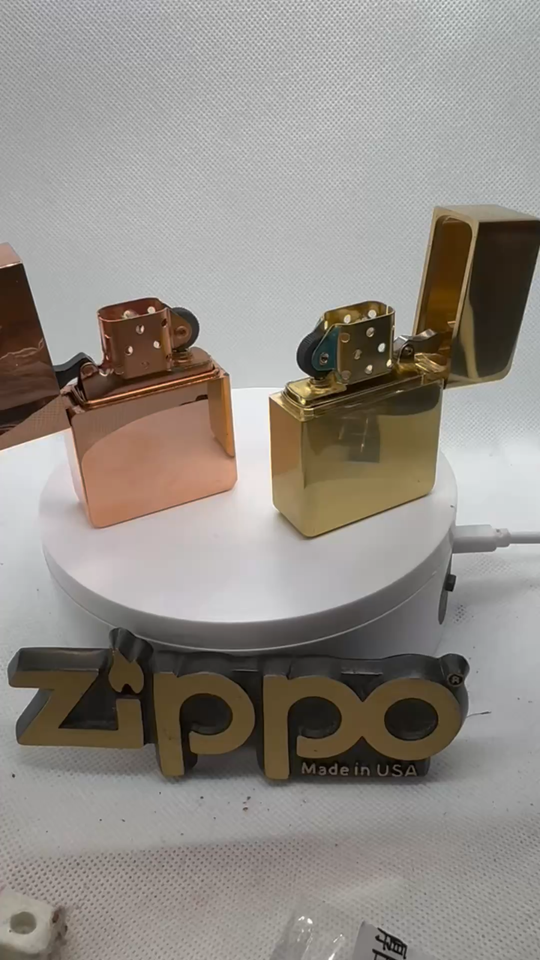 Vintage Style Copper/Brass Lighters. Retro, Rounded Corners. Custom Insert. 210g | eBay