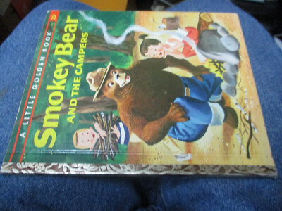 Smokey Bear and the Campers, Little Golden Book 423 A, 1961, VG | eBay