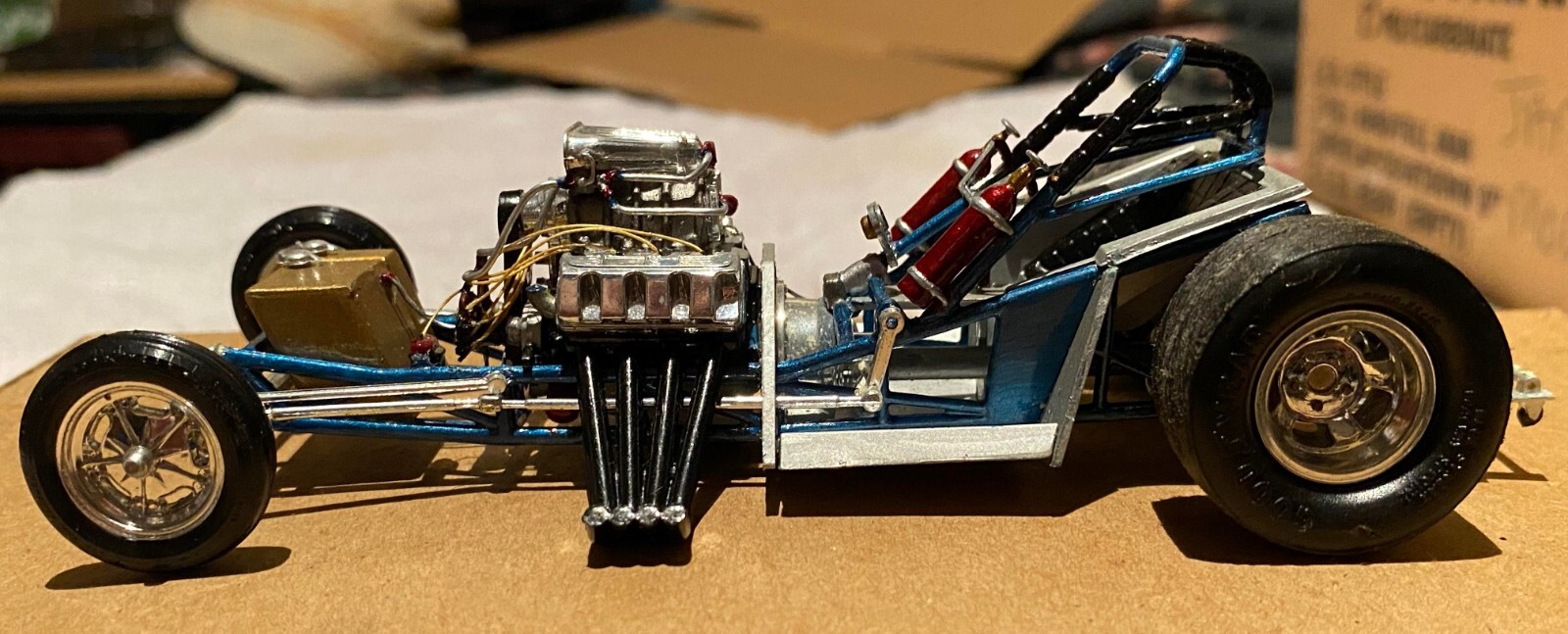 Johan Mustang DIGGER funny car- Pro build as Connie Kalitta's Bounty ...