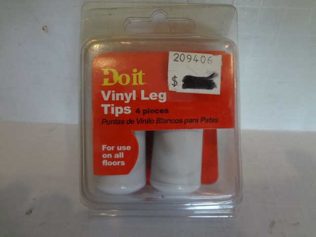 Shepherd Hardware 3/4" - White Vinyl Leg Tip 209406 for sale online | eBay