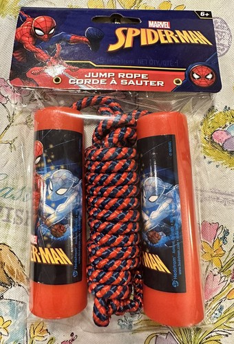 Marvel Spiderman Spider-Man Jump Rope - 7 Feet - Ages 6+ - Hedstrom | eBay