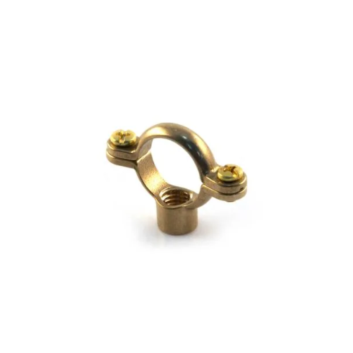 Brass Munsen Ring Pipe Clamp M10 Bracket Support 15mm-42mm (Pack of 3 ...
