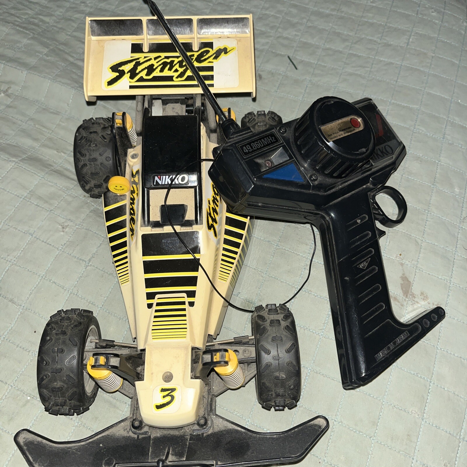 Vintage Nikko Works Stinger Buggy RC Car Toy Car | eBay