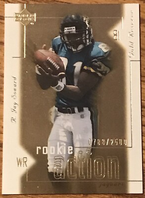 R. Jay Soward 2000 Upper Deck Gold Reserve Rookie Card #203 RC Free ...