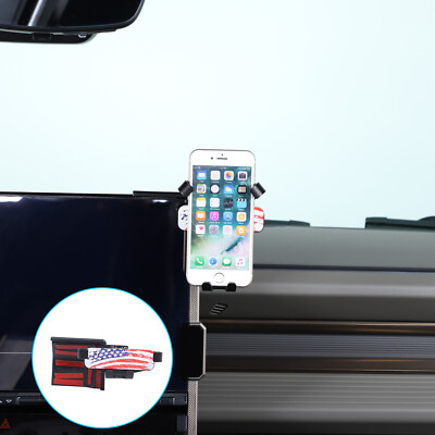 USA Flag Navigation Screen Right Side Mobile Phone Mount For Hummer EV ...