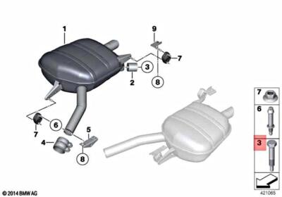 Genuine BMW Alpina Hybrid X1 X3 X4 M X5 X6 Z4 Coupe Collar Screw ...