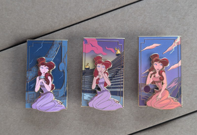 Disney Fantasy Pin Set The Pin Hut For Freedom Meg Hercules Trio LE60 ...