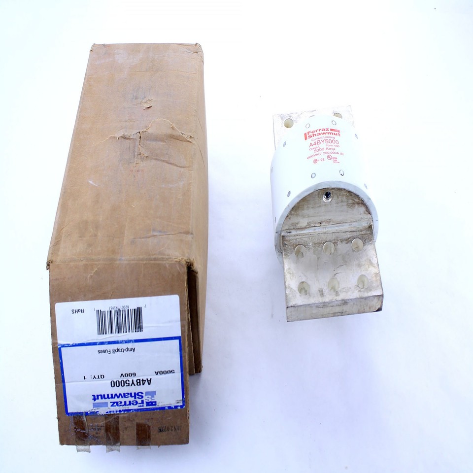FERRAZ SHAWMUT A4BY5000 5000 AMP 600V CLASS L AMP-TRAP CURRENT LIMITING ...