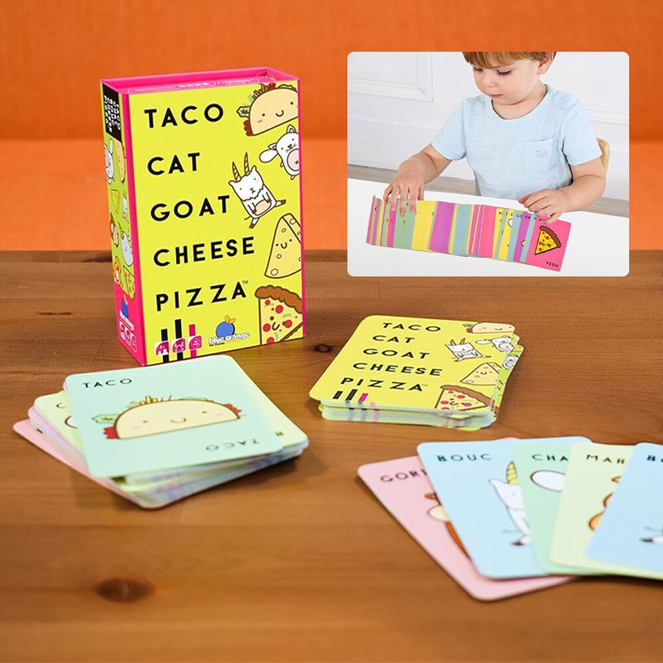 Taco Cat Goat Cheese Pizza | Card Game| Ages 8+ | 3-8 Players | NEW UK ...
