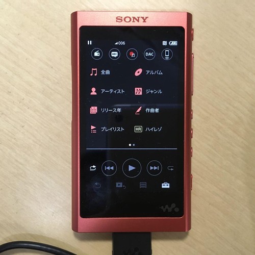 SONY WALKMAN 2018 model NW-A55 16GB twilight red portable player audio ...