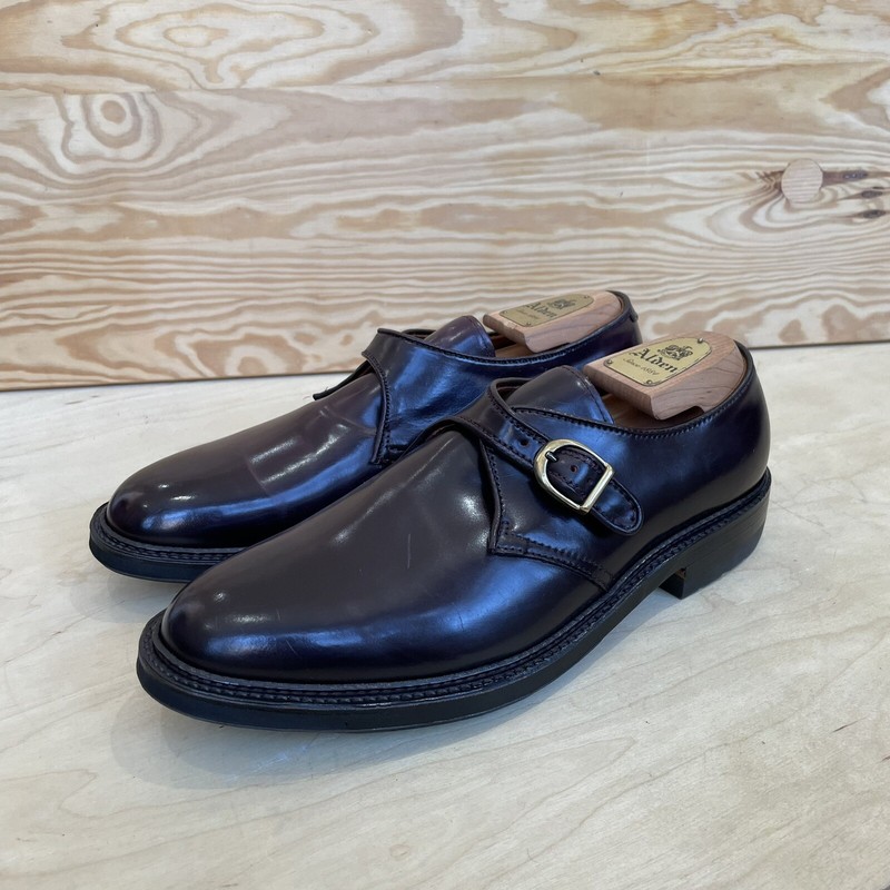 Alden D1424C Color 8 Shell Cordovan Monk Strap | Alden Model Project