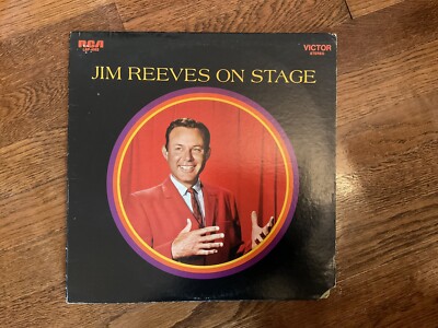 JIM REEVES ON STAGE VINYL LP ALBUM RECORD LSP-4062 Orange Label | eBay