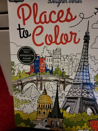 KAPPA ADULT COLORING BOOK, Places to Color, NEW DESIGNER SERIES ART ...