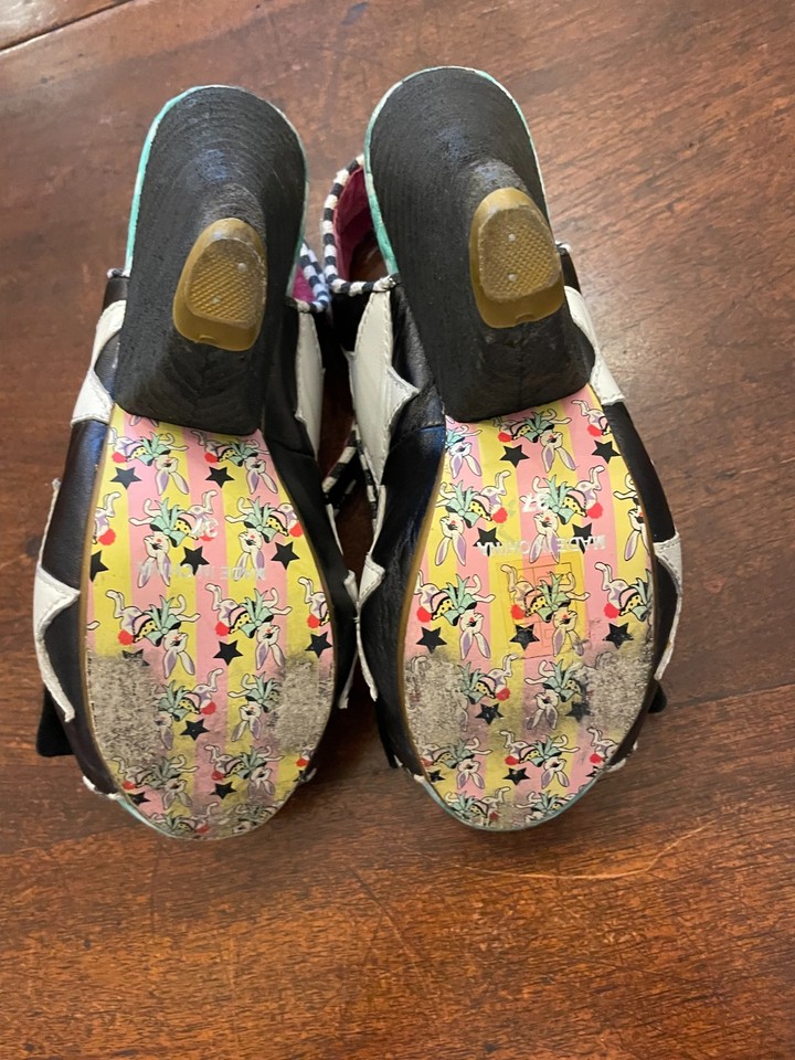Irregular Choice Star of Hope Women’s heels Black & White 6.5 | eBay