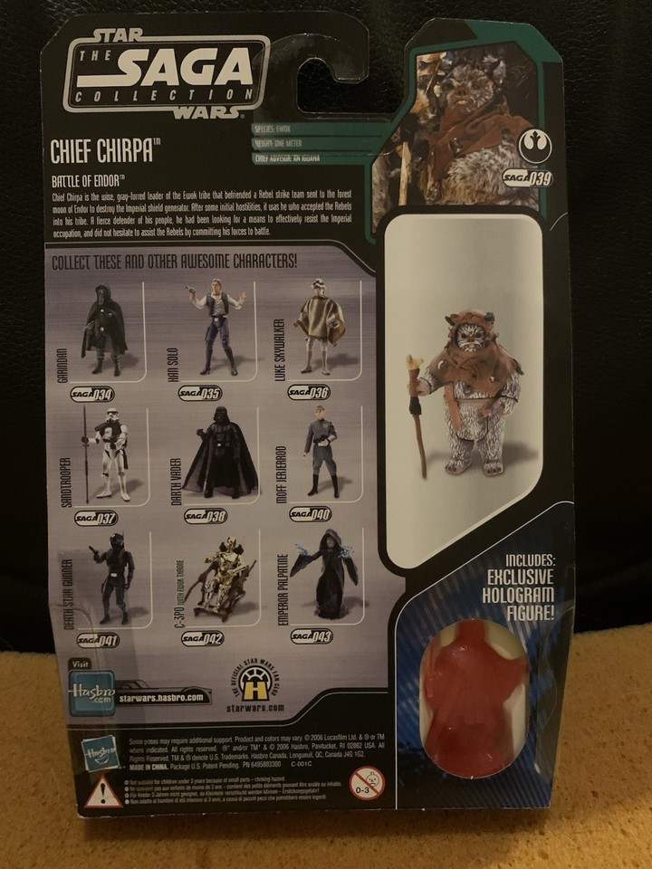 New In Box Star Wars The Saga Collection Chief Chirpa 039 | eBay