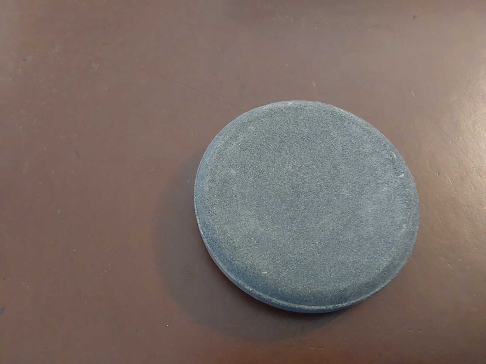 Norton Bear Brand Round Dual Grit Sharpening Stone tools, knives Axes ...