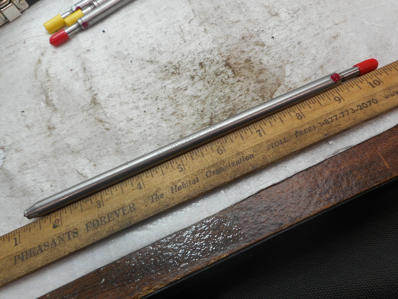 Screw Thread Pitch Micrometer Mic 9 Inch Standard TAPERED TIP 60 DEGREE ...