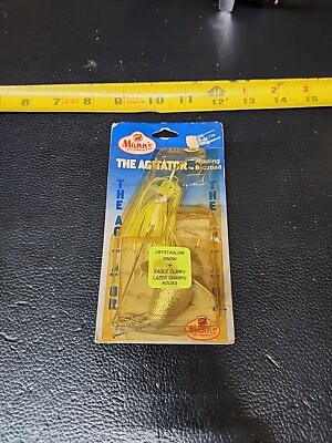 Vintage Mann's The Agitator Floating Buzzbait 1/2oz | eBay