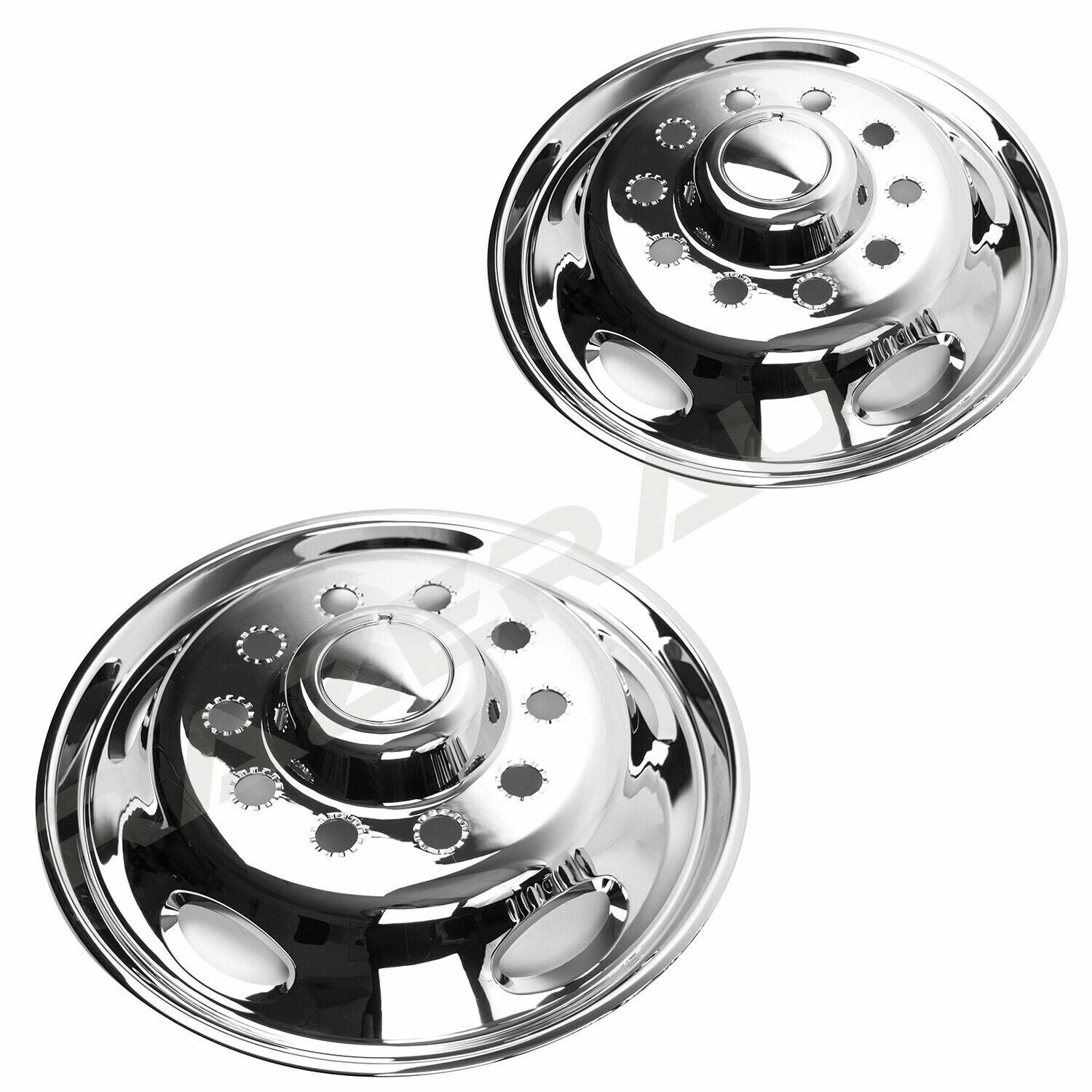 Chrome 19.5" Wheel Simulator Liner+Center Caps Cover for 12-19 Dodge ...