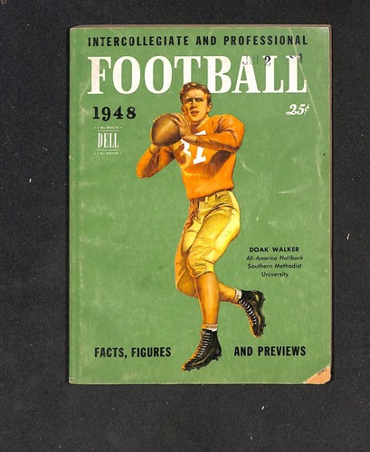 1948 OFFICIAL COLLEGIATE AND PROFESSIONAL FOOTBALL RECORD BOOK, DOAK ...