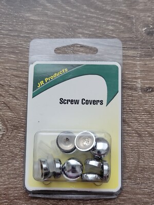 JR Products 20405 Chrome Screw Covers - 14pk | eBay