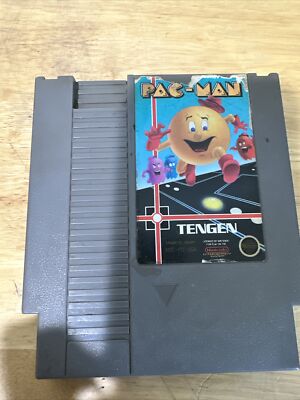 Pac-Man (Tengen Gray) - Authentic NES Nintendo Video Game Cartridge ...
