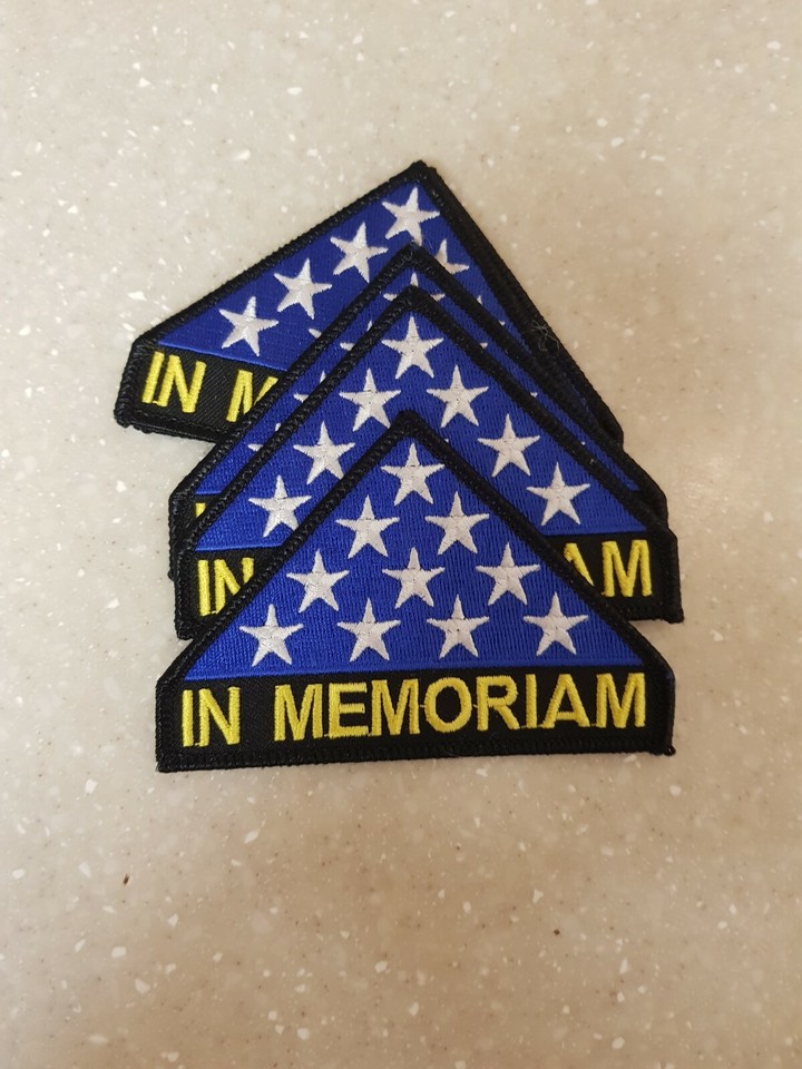 military patches "IN MEMORIAM" patch NEW NICE | eBay