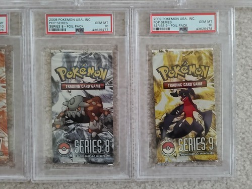 Pokemon POP Series 1-9 Booster Pack PSA 10 Complete Set: POP Series 5 ...