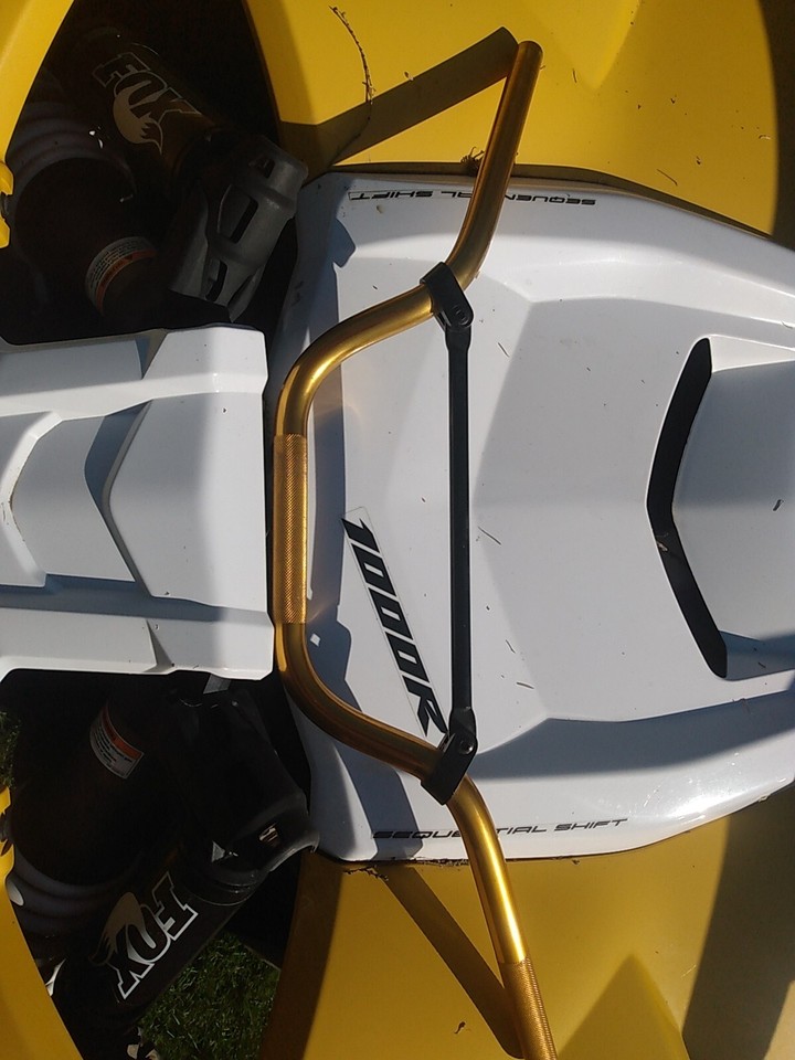 Racing Aluminum 7/8" Mini Motocross Handlebars (gold) Kx YZ Rm Cr Ktm ...