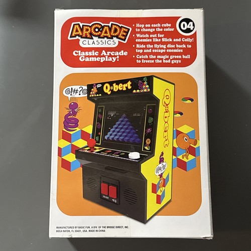Q*Bert Basic Fun Arcade Classics #04 Mini Retro 2016 New Qbert H05 | eBay