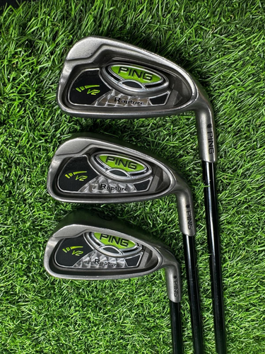 PING V2 Rapture - Black Dot IRON SET 6-7-8 - Graphite PING TFC 939 I ...